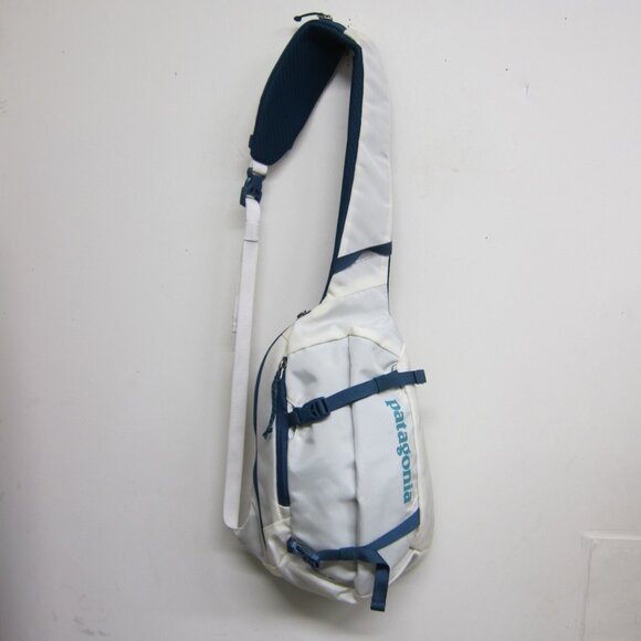 Patagonia | Bags | Patagonia 8l Atom Greenoff White Crossbodysling Bag ...
